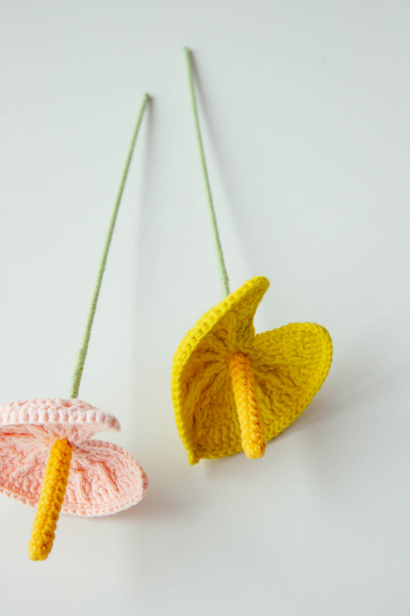 Crochet Pink Champion Flower - Hookok