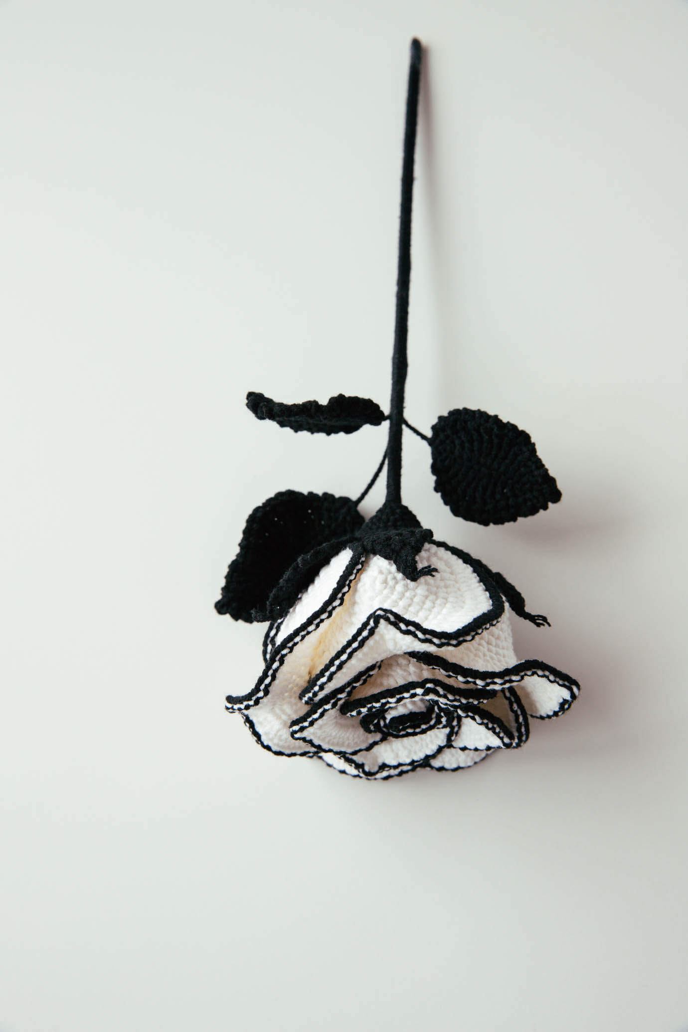 PDF Pattern- Crochet Chanel Rose (Style 2) - Hookok