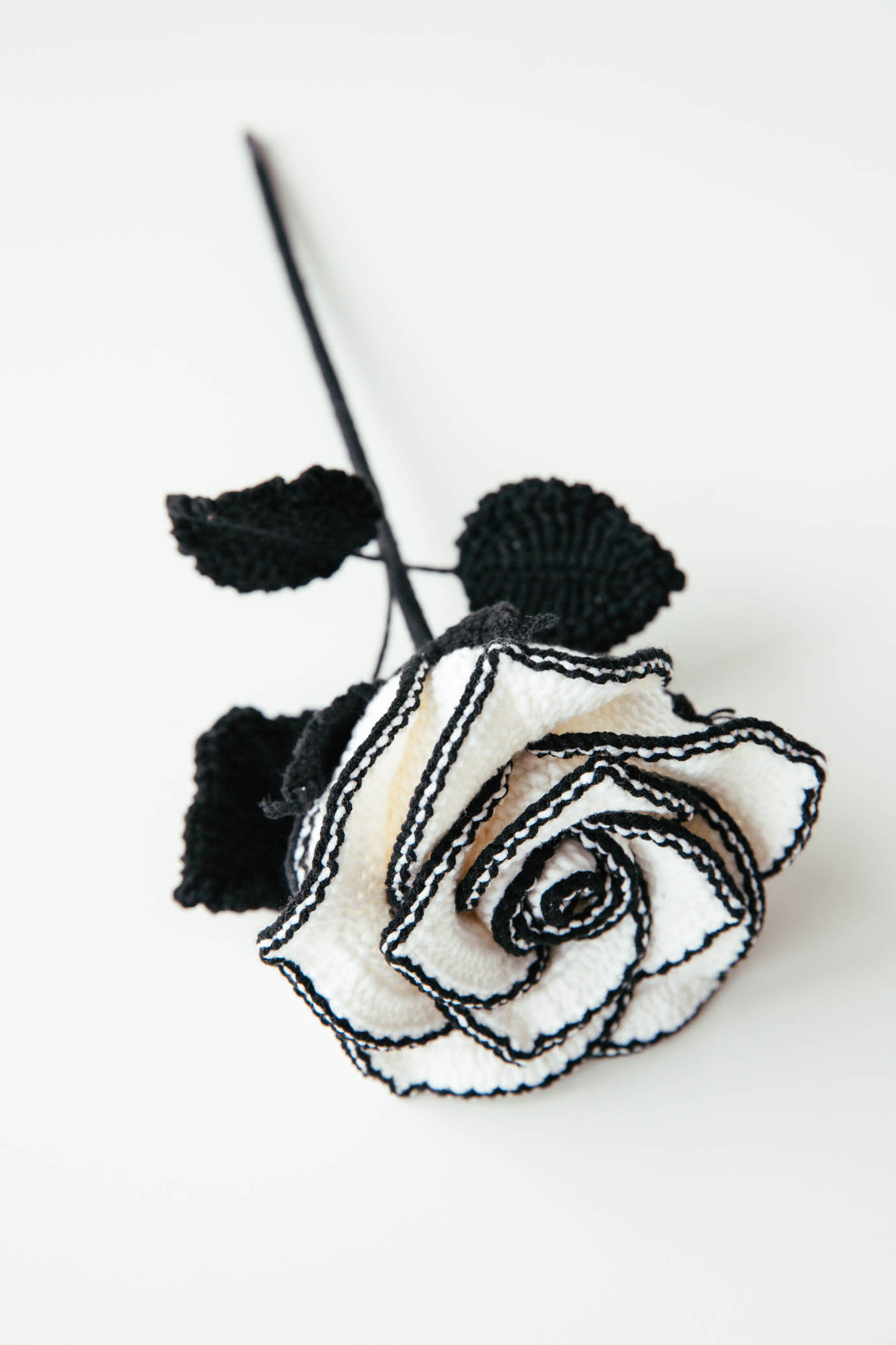 PDF Pattern- Crochet Chanel Rose (Style 2) - Hookok