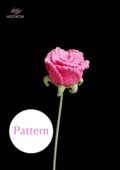 PDF Pattern- Crochet Roman Rose - Hookok