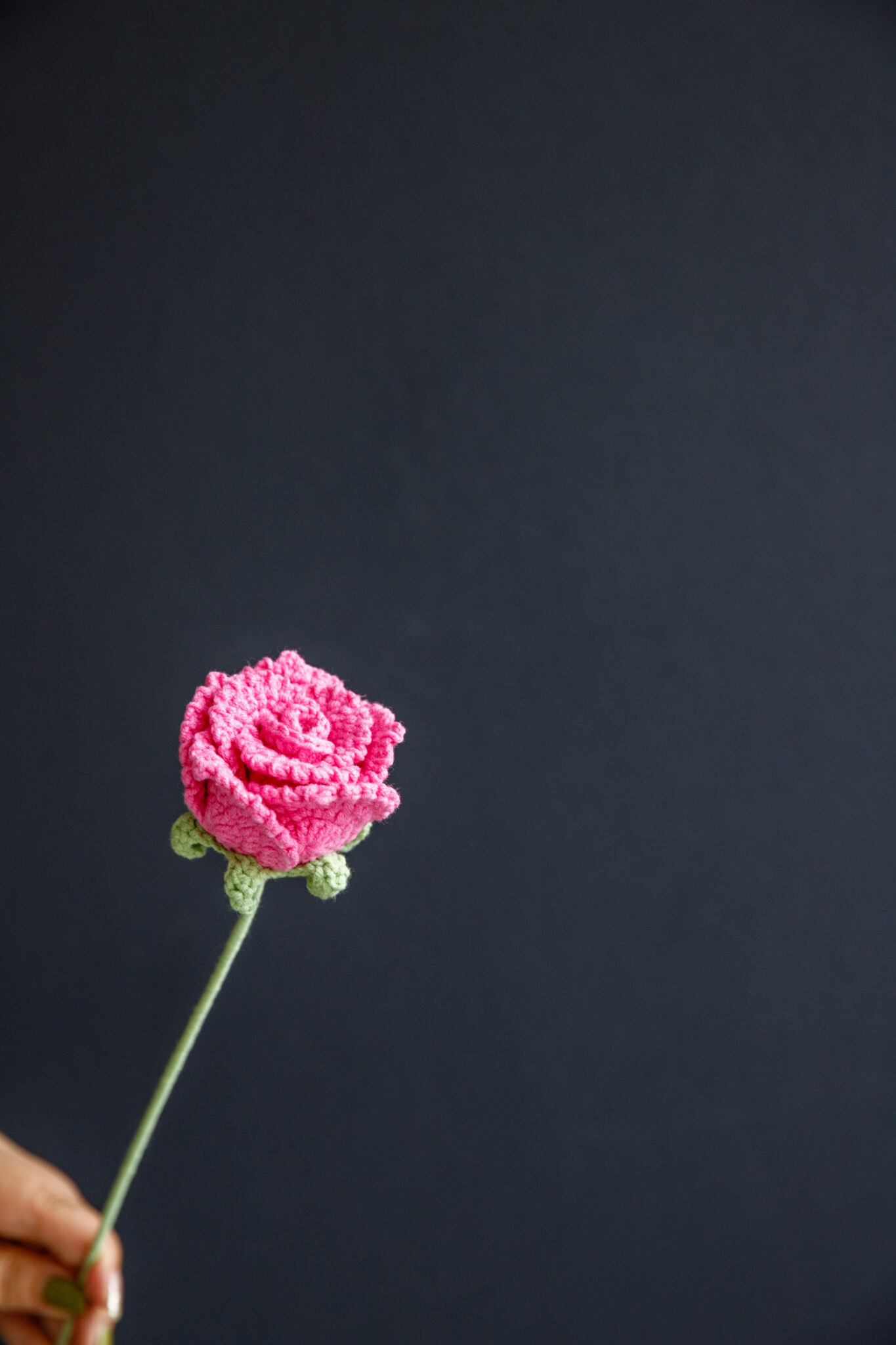 PDF Pattern- Crochet Roman Rose - Hookok