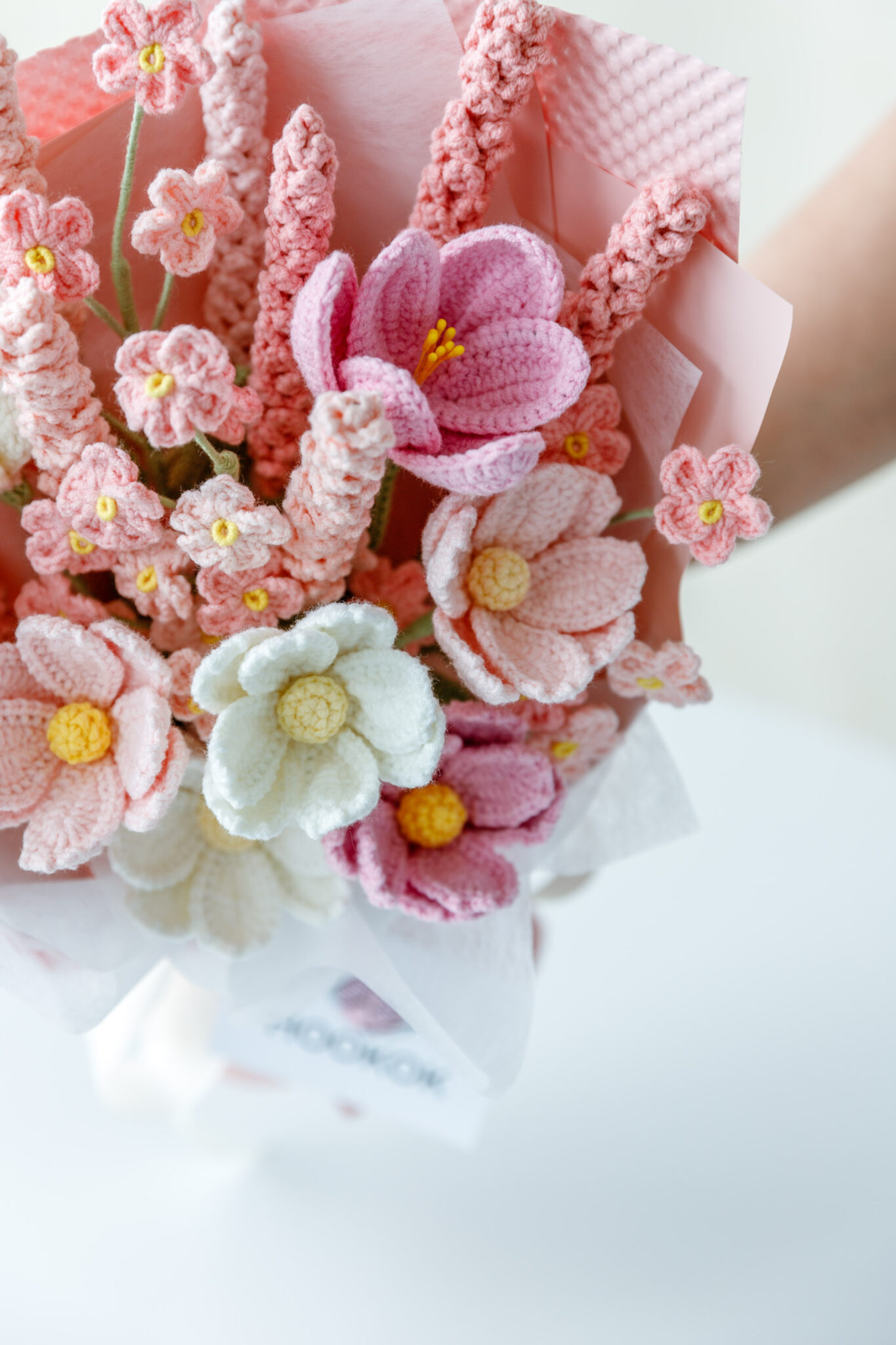 Pink Gesang Lavender Bouquet Kit – with PDF pattern - Hookok