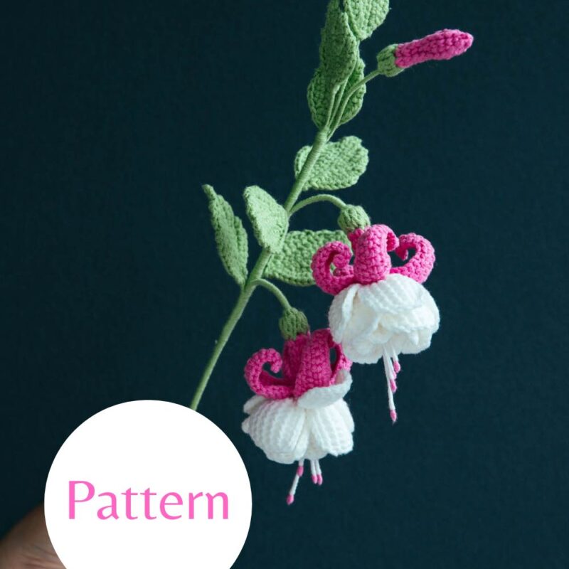 PDF Pattern - Crochet Shiyu Flower - Hookok