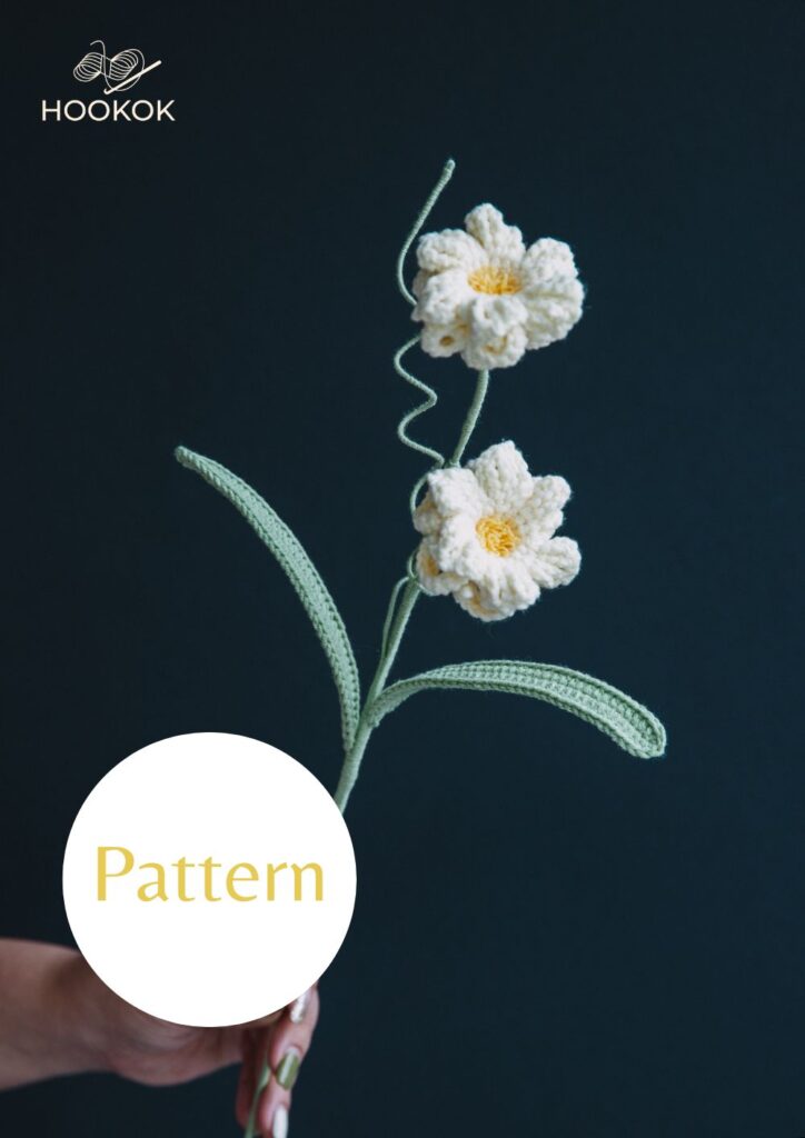 PDF Pattern- Crochet Peruvian Daffodil - Hookok