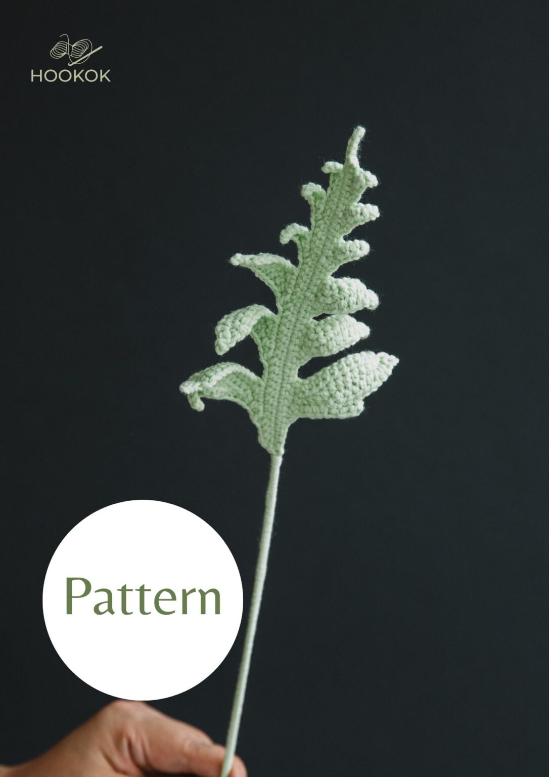 Crochet Leaf PDF Patterns - Hookok - Hookok