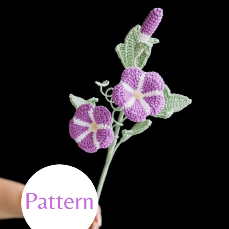 PDF Pattern - Crochet Simple Anthurium Flower - Hookok