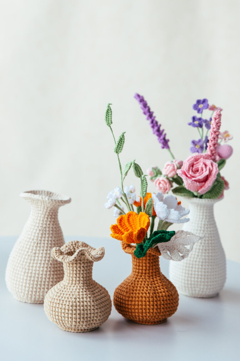 PDF Pattern- Crochet Vase Pattern Collection - Hookok
