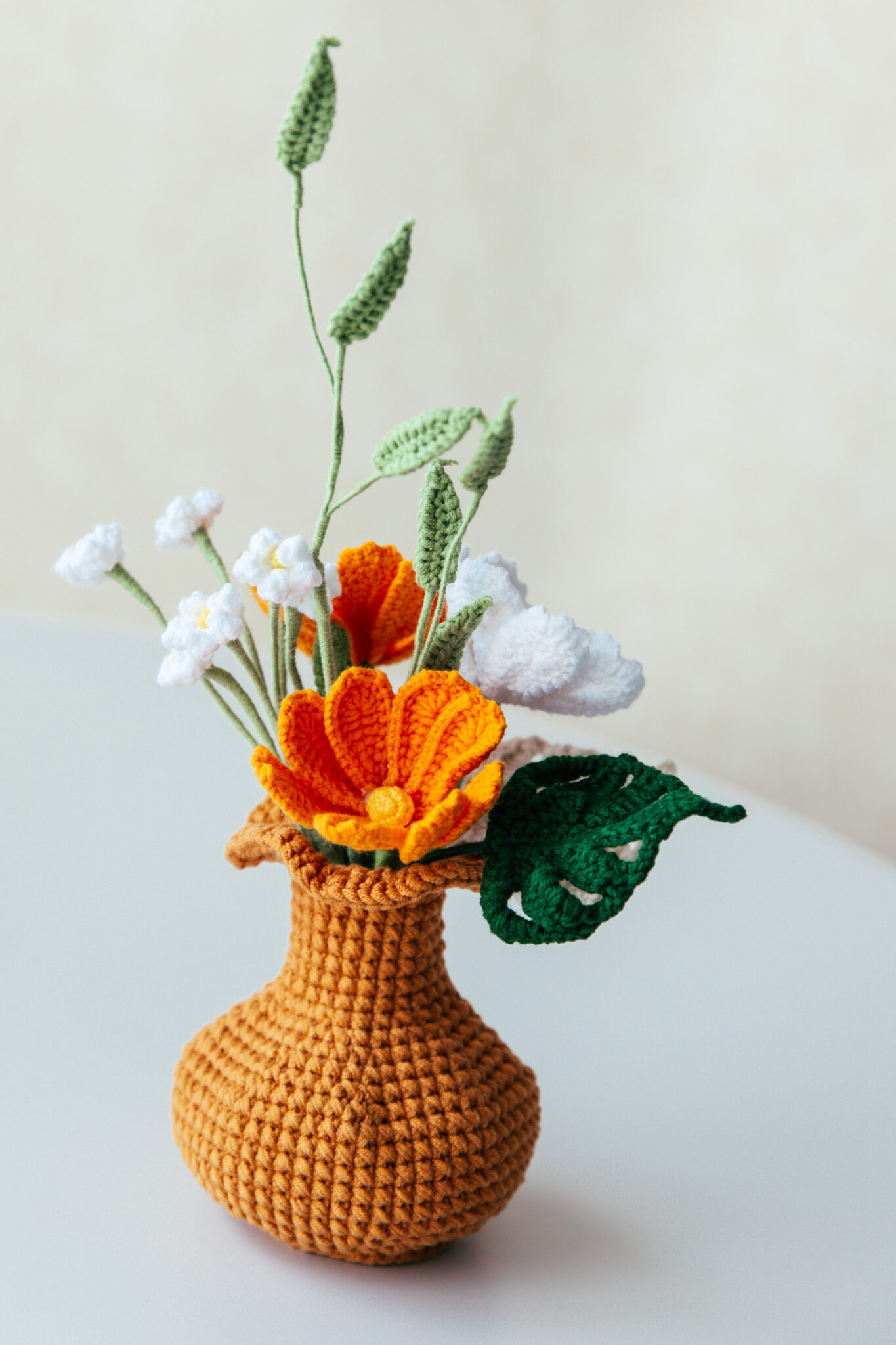Crochet Vase Collection Kit – with PDF pattern - Hookok