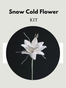 Crochet Snow Cold Flower Kit – Hookok - Hookok