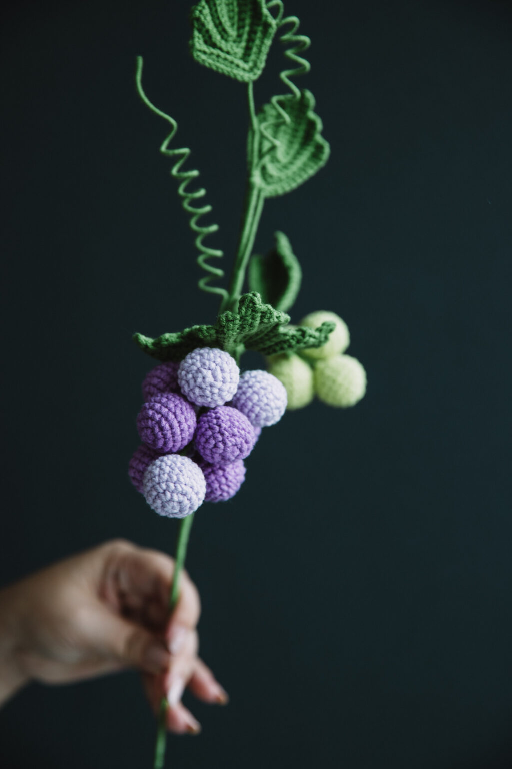 PDF Pattern- Crochet Grape - Hookok