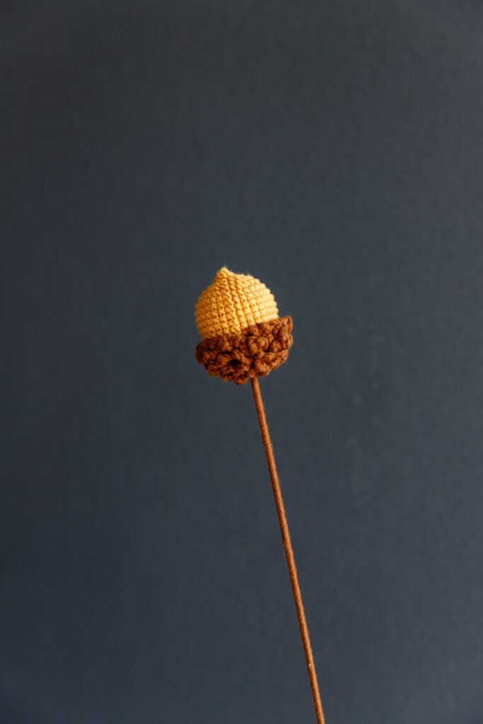 PDF Pattern- Crochet Large Acorn - Hookok