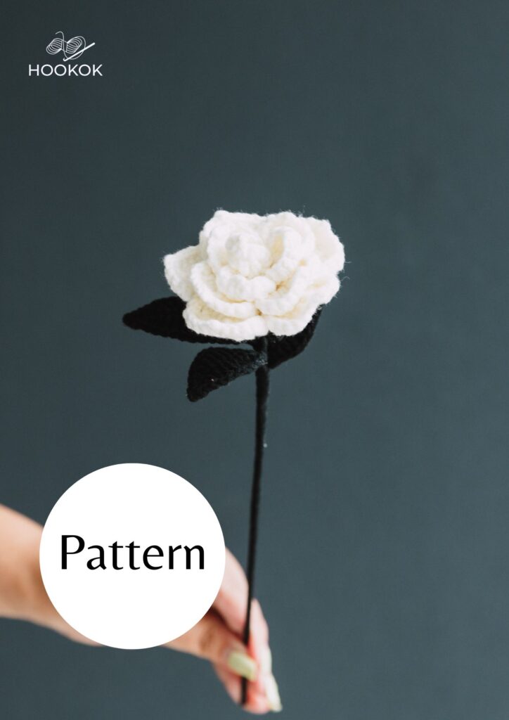 PDF Pattern- Crochet Chanel Camellia - Hookok