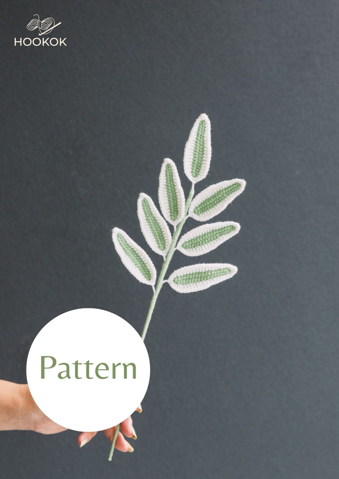 Crochet Big Leaf PDF Patterns – Hookok - Hookok