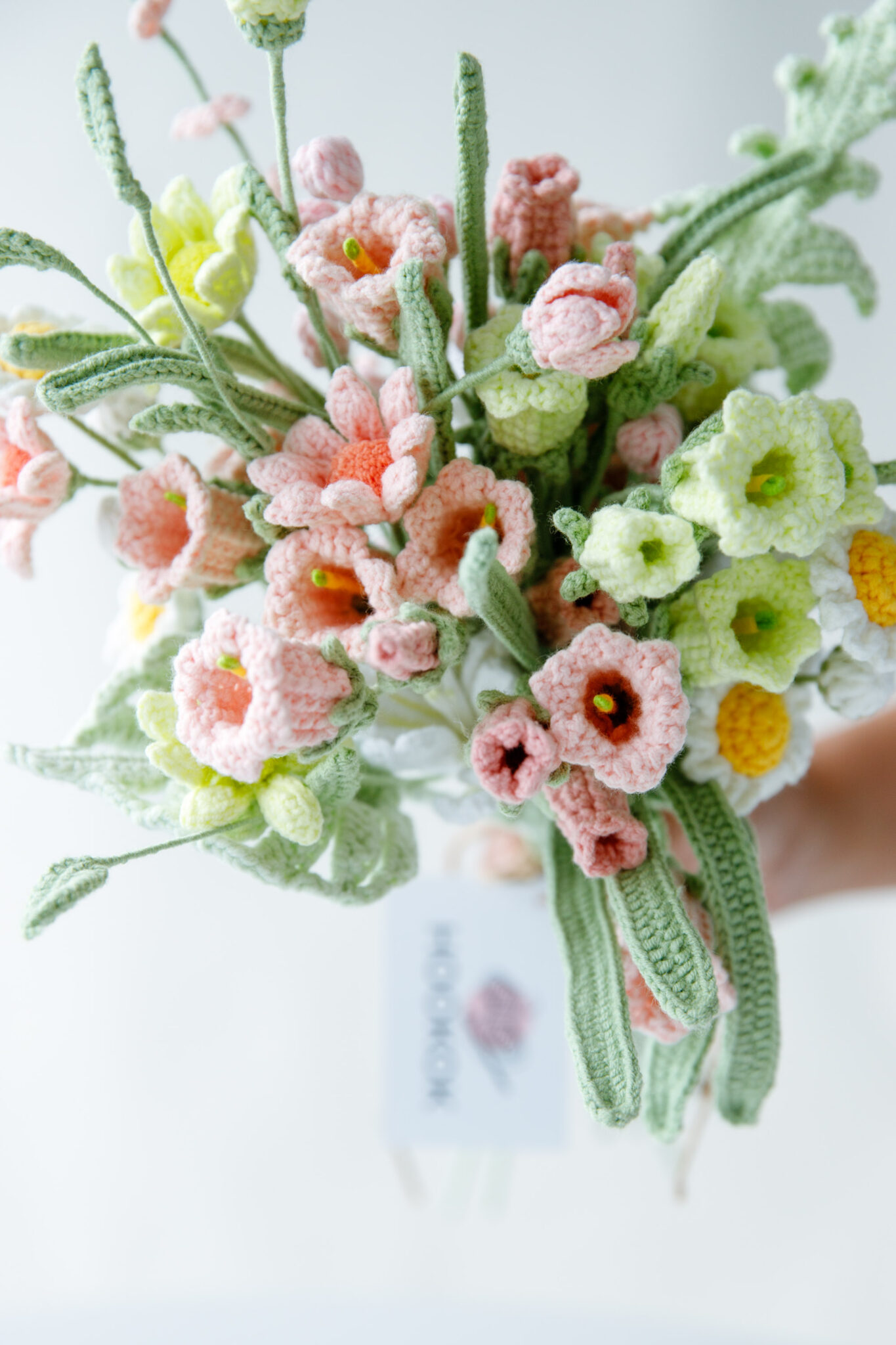 HOOKOK Bouquet – Bellflower and Osteospermum Bouquet (20 pieces) - Hookok