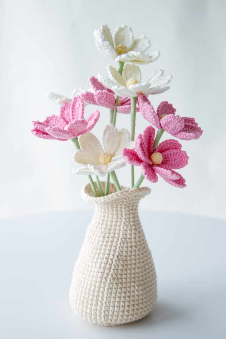 Crochet Vase Collection Kit – with PDF pattern - Hookok