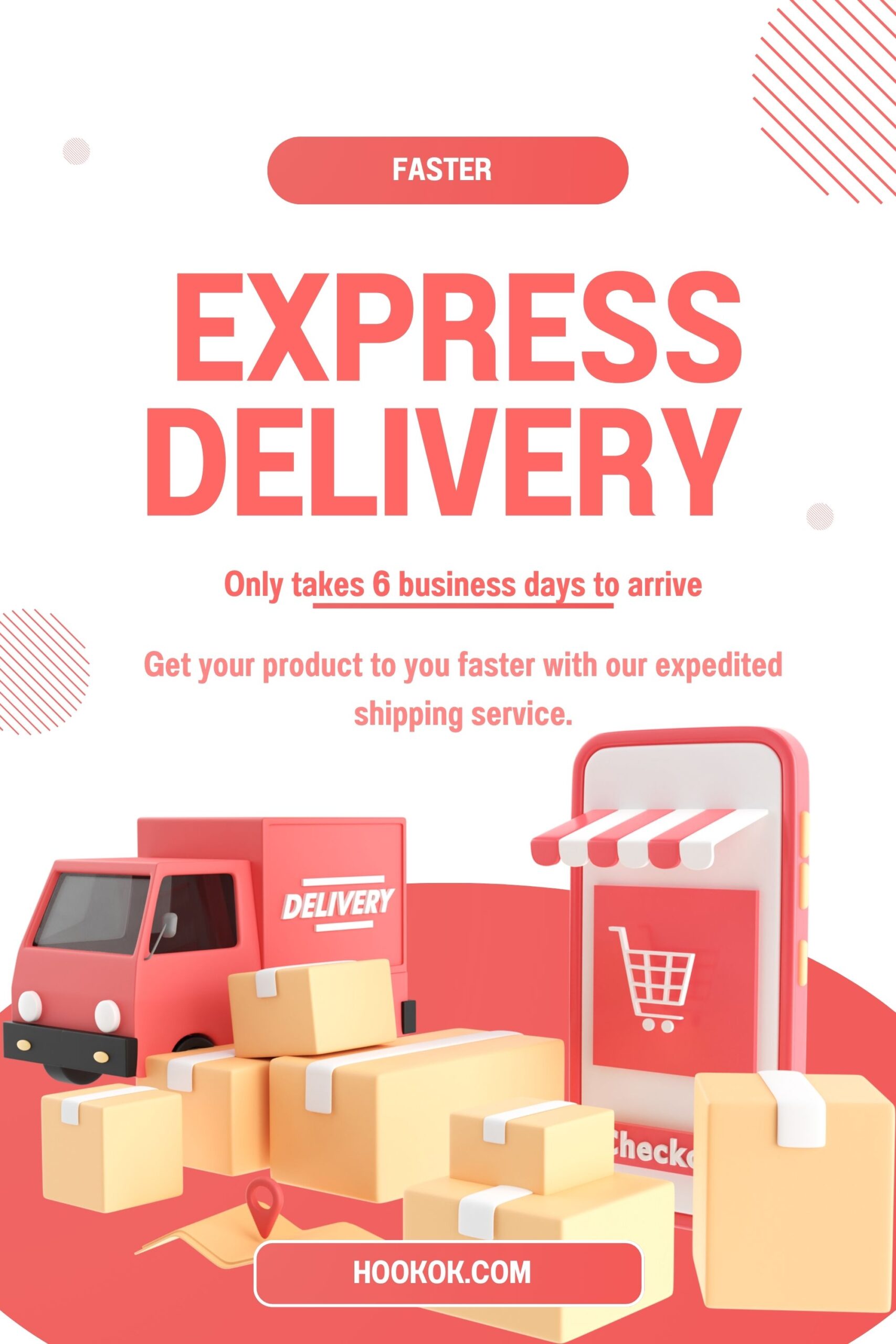 HOOKOK- Express Delivery (7 days delivery) - Hookok