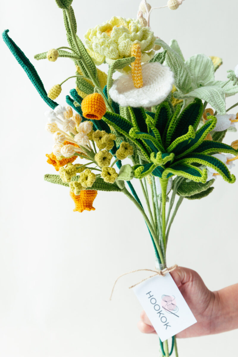 HOOKOK Bouquet – Tropical Rainforest Exotic Flower Bouquet (11 pieces ...