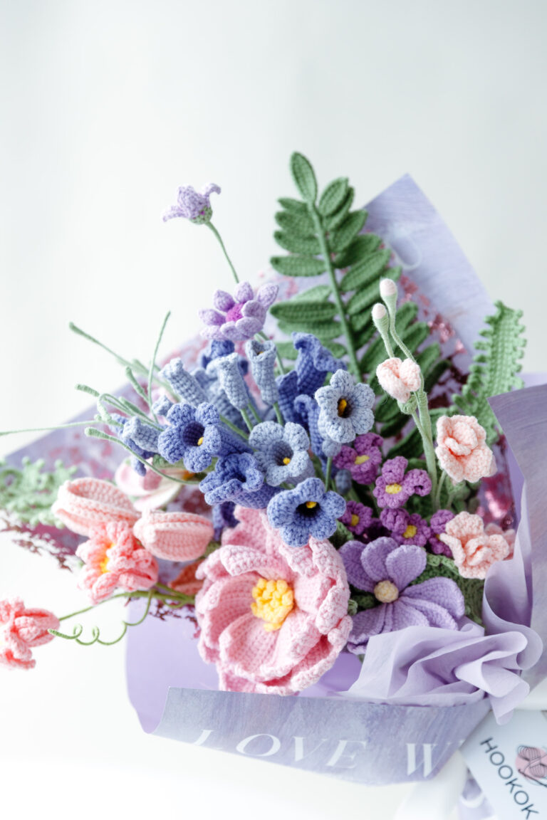 Jacaranda Bouquet Kit – with PDF pattern - Hookok