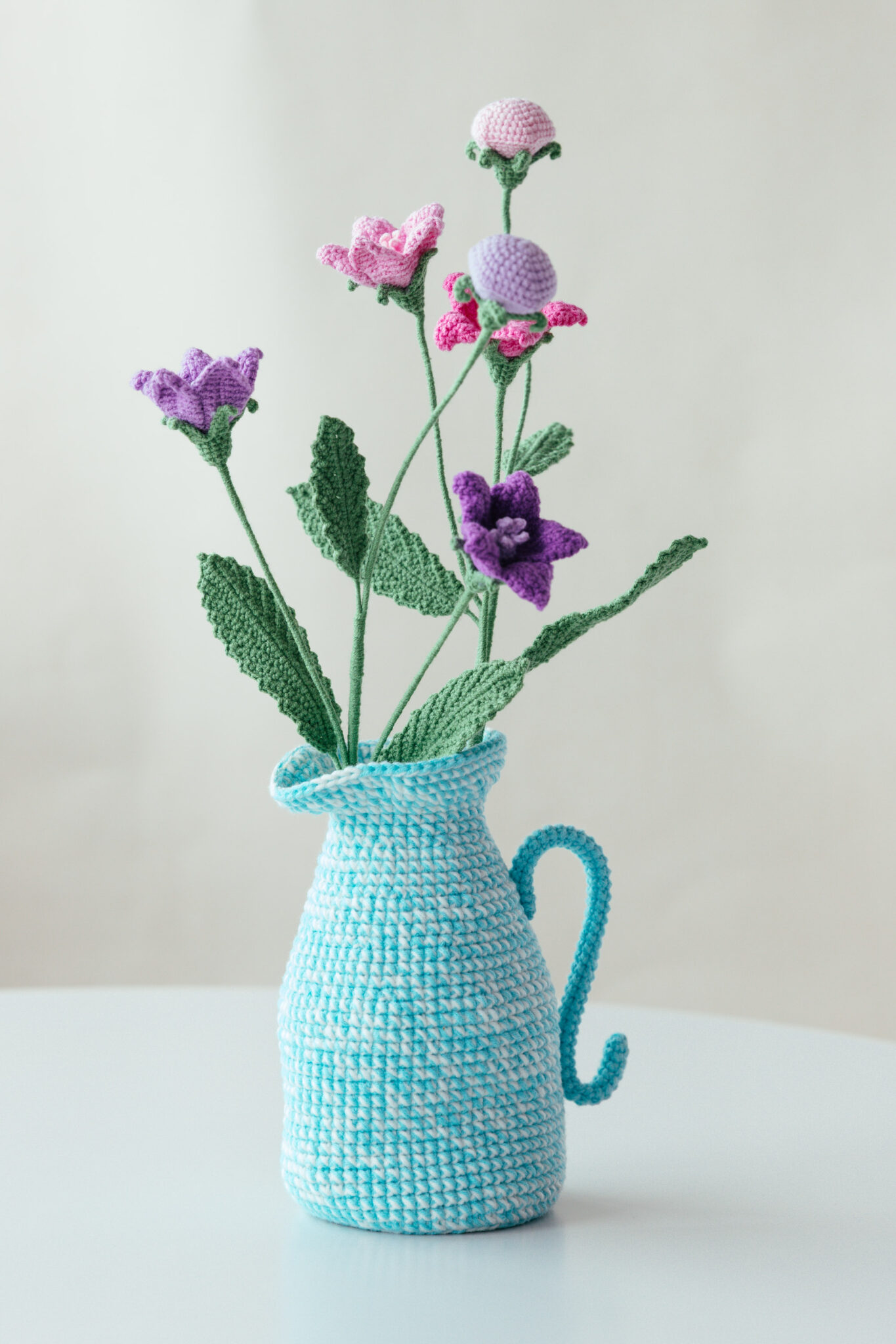 Crochet Vase Collection Kit – with PDF pattern - Hookok