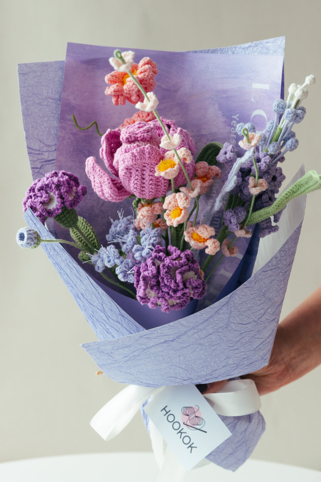 HOOKOK Bouquet – Rose Fairy and Carnation Bouquet (10 pieces) - Hookok