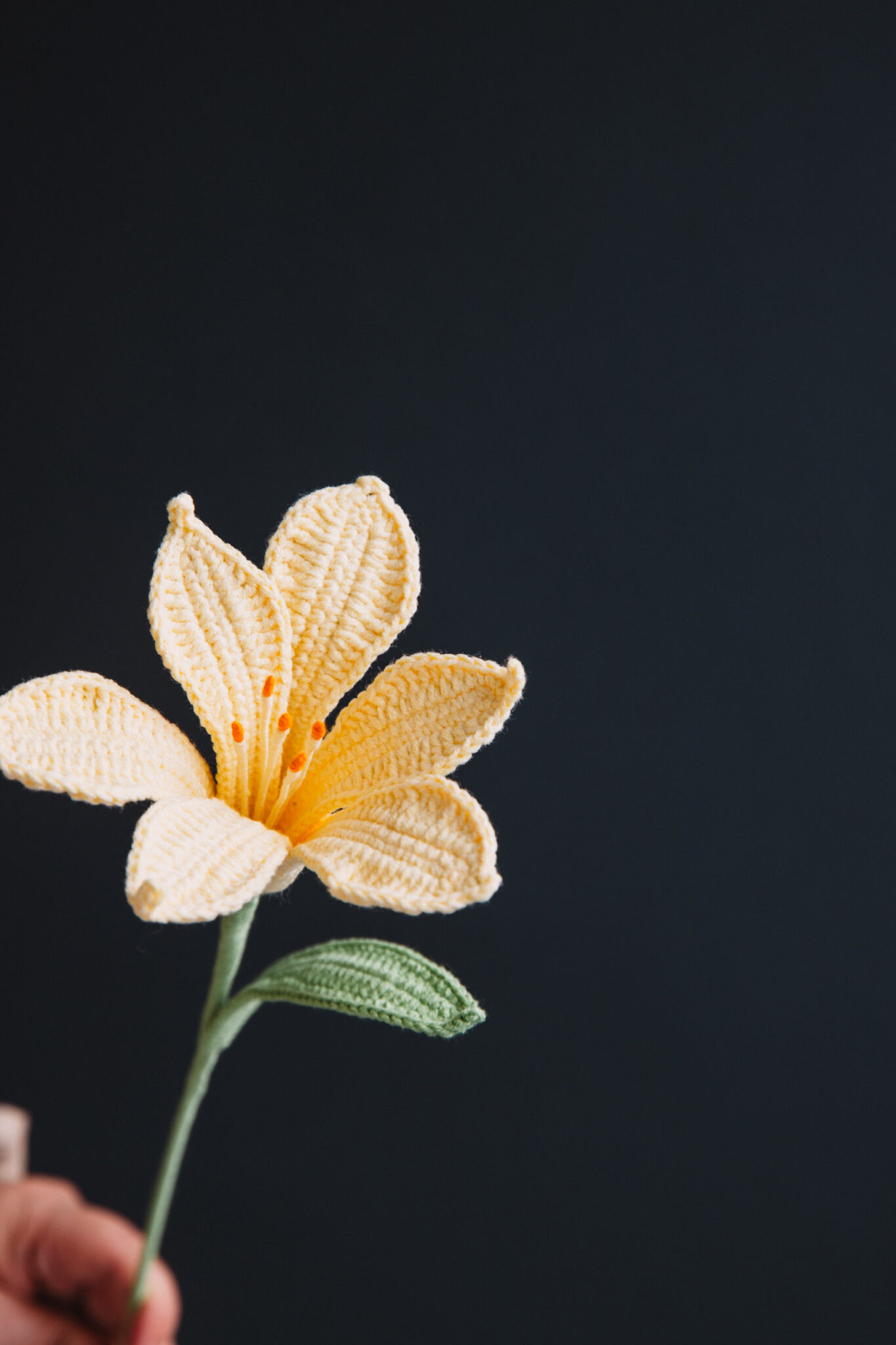 PDF Pattern - Crochet Peruvian Lily - Hookok