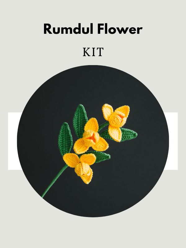 Crochet Rumdul Flower Kit – Hookok - Hookok