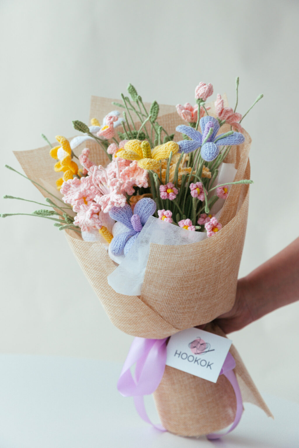 Plumeria and Crape Myrtle Bouquet Kit – with PDF pattern - Hookok