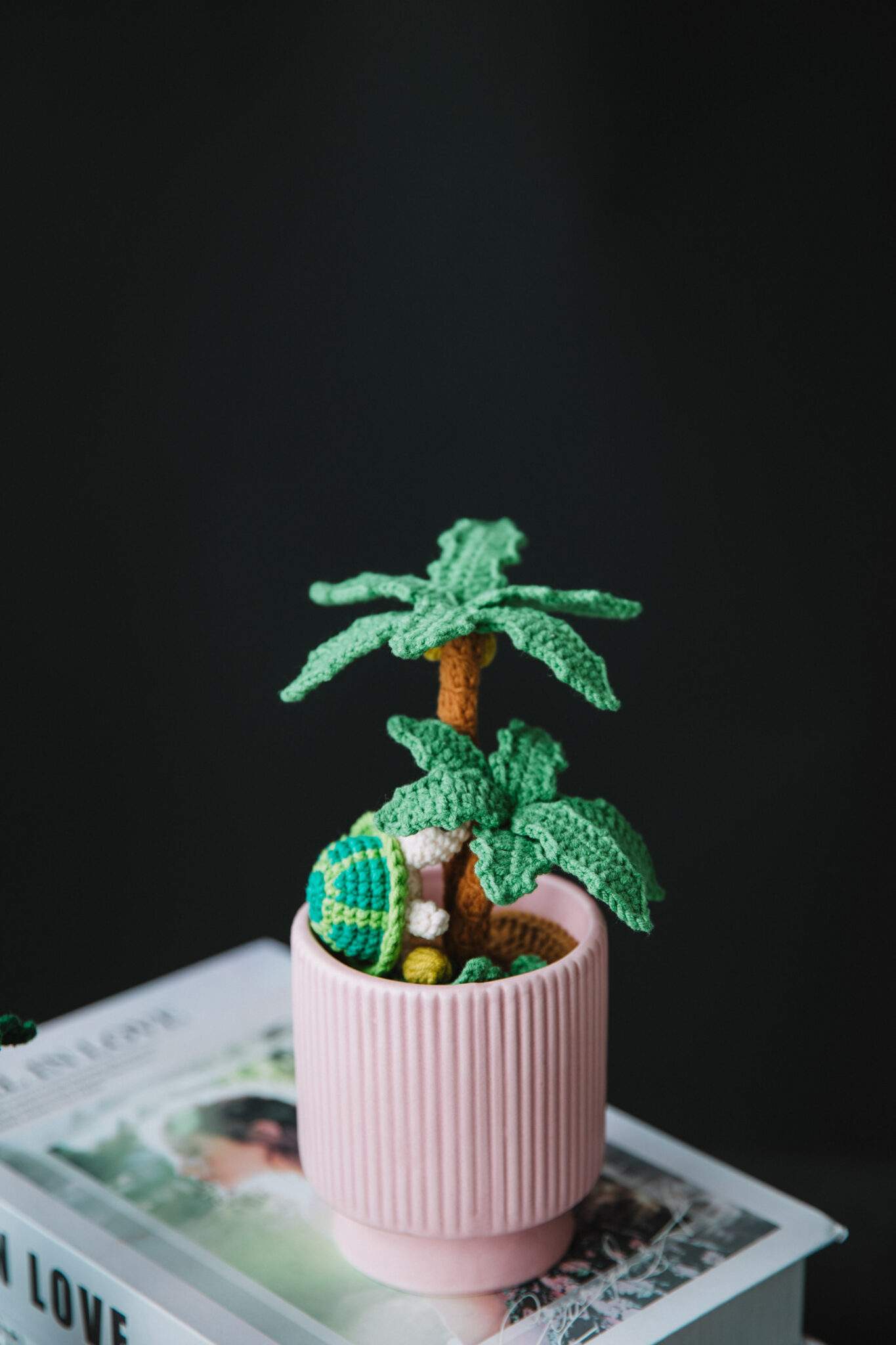 PDF Pattern- Crochet Table Plant - Hookok