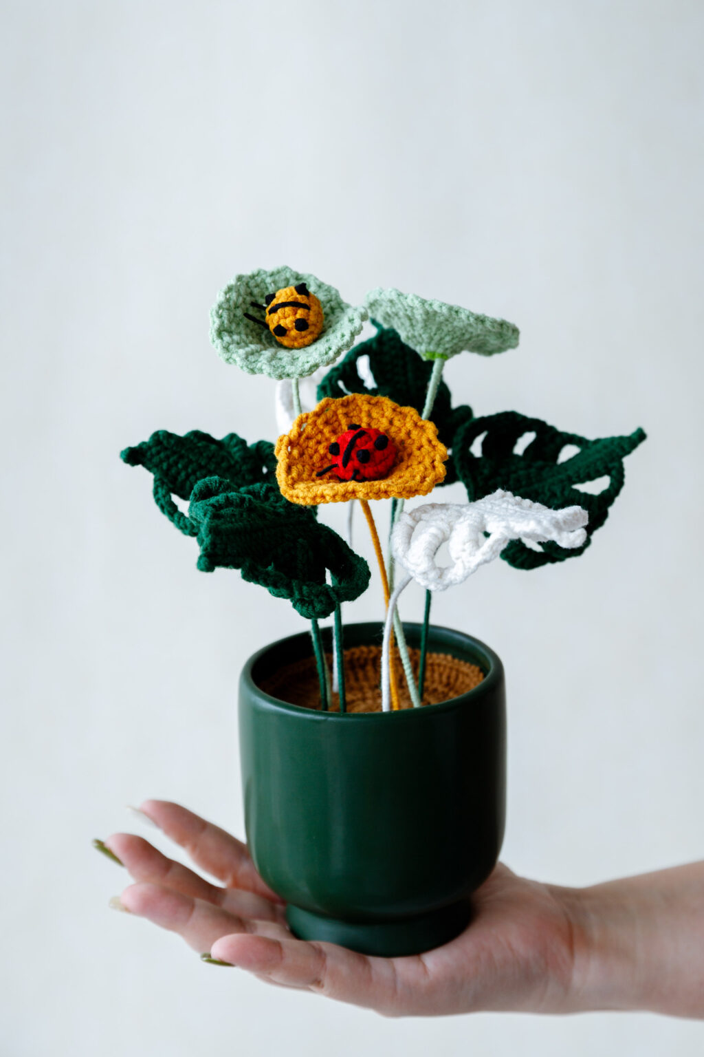 PDF Pattern- Crochet Table Plant - Hookok
