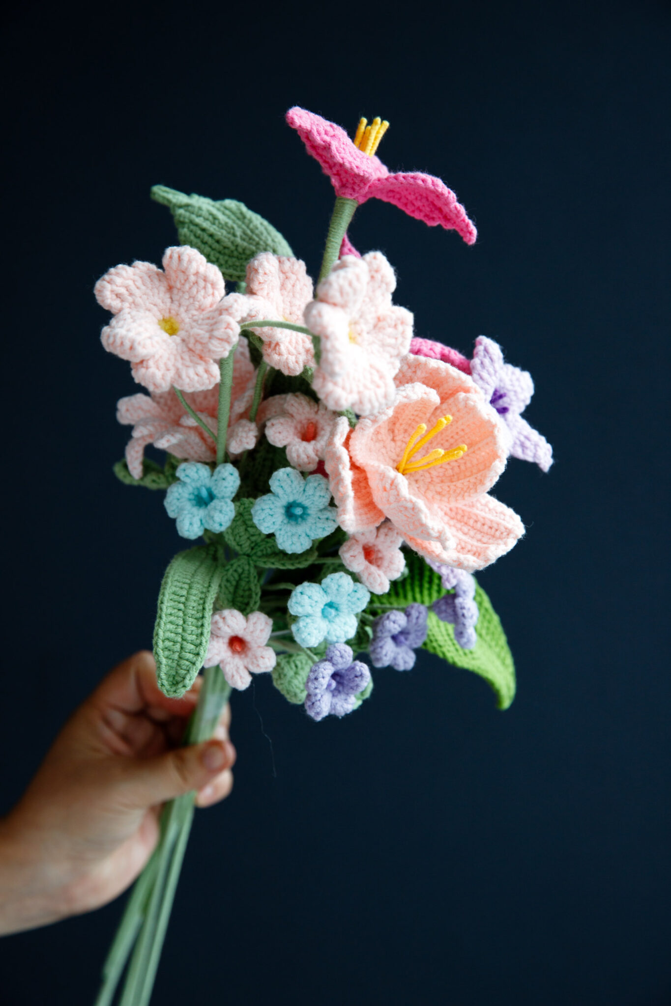 Shiyu Flower Bouquet Kit – with PDF pattern - Hookok