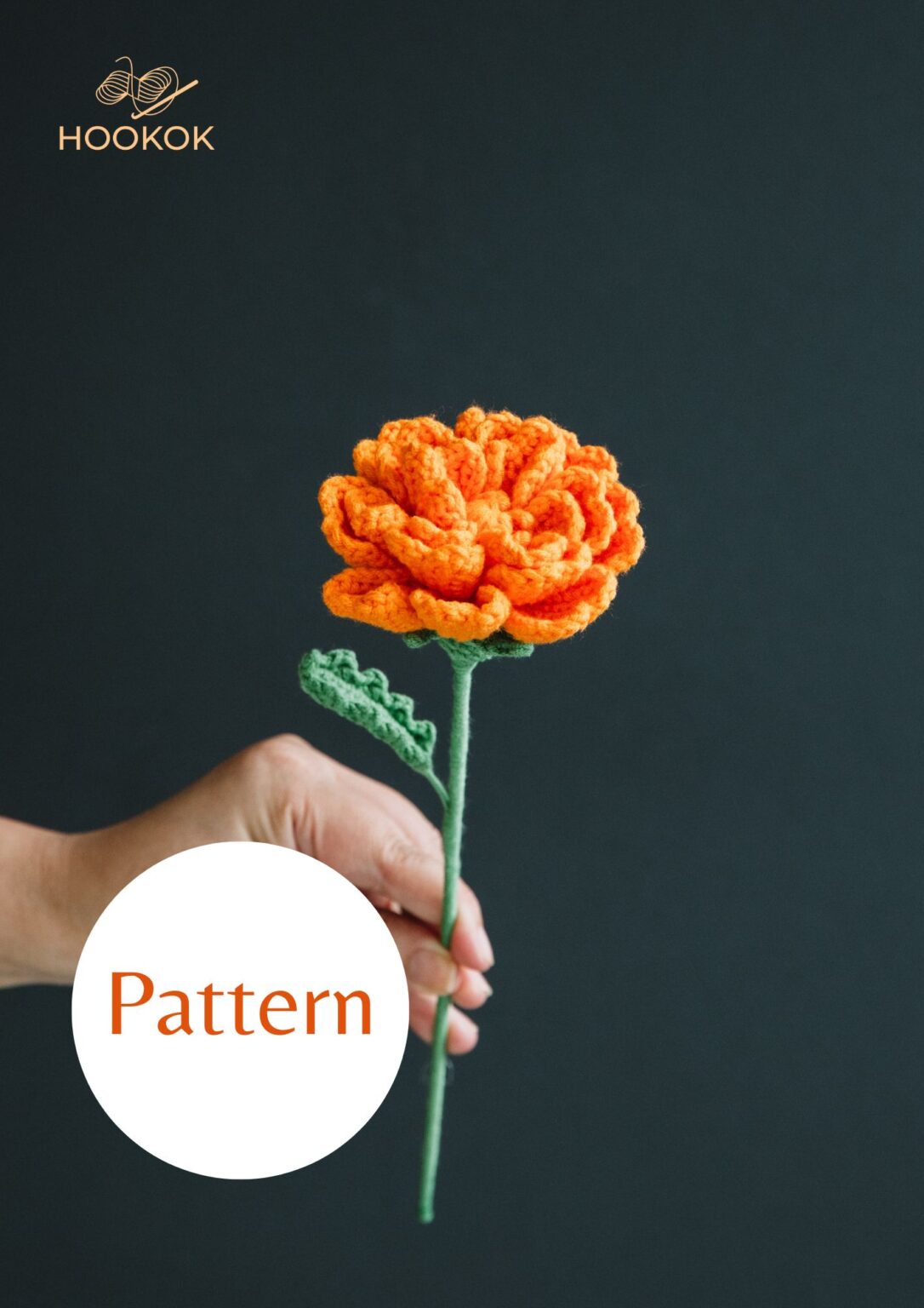 PDF Pattern - Crochet Marigold - Hookok