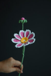 PDF Pattern - Crochet Bicolor Gesang Flower - Hookok