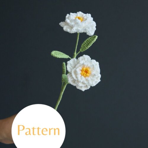 Crochet Flower PDF Patterns Archives - Page 3 of 7 - Hookok