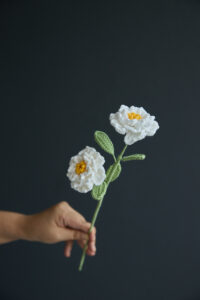 PDF Pattern - Crochet Double Gardenia - Hookok