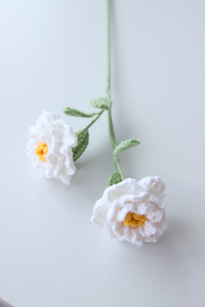 PDF Pattern - Crochet Double Gardenia - Hookok