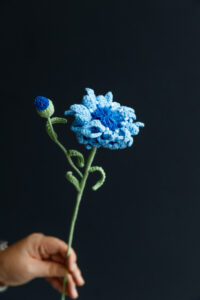 PDF Pattern - Crochet Cornflower - Hookok