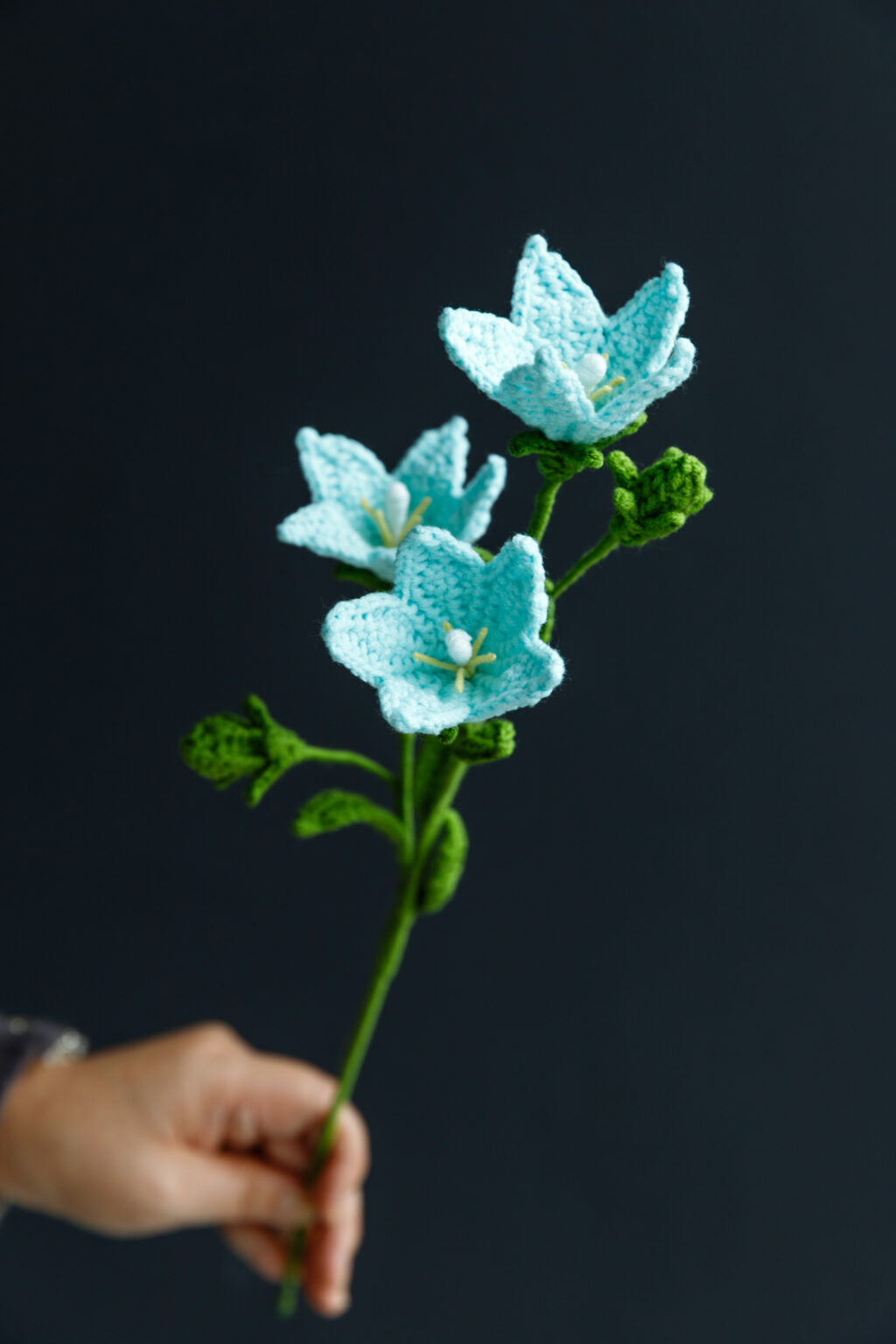 PDF Pattern - Crochet Chinese Bellflower - Hookok