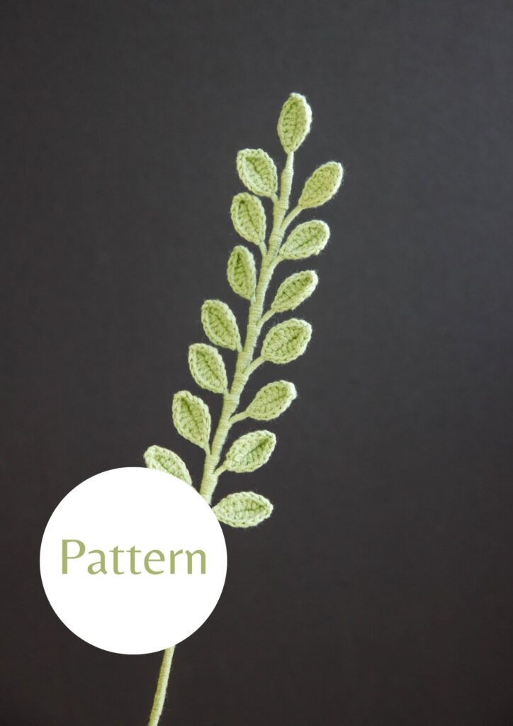 Crochet Leaf PDF Patterns - Hookok - Hookok